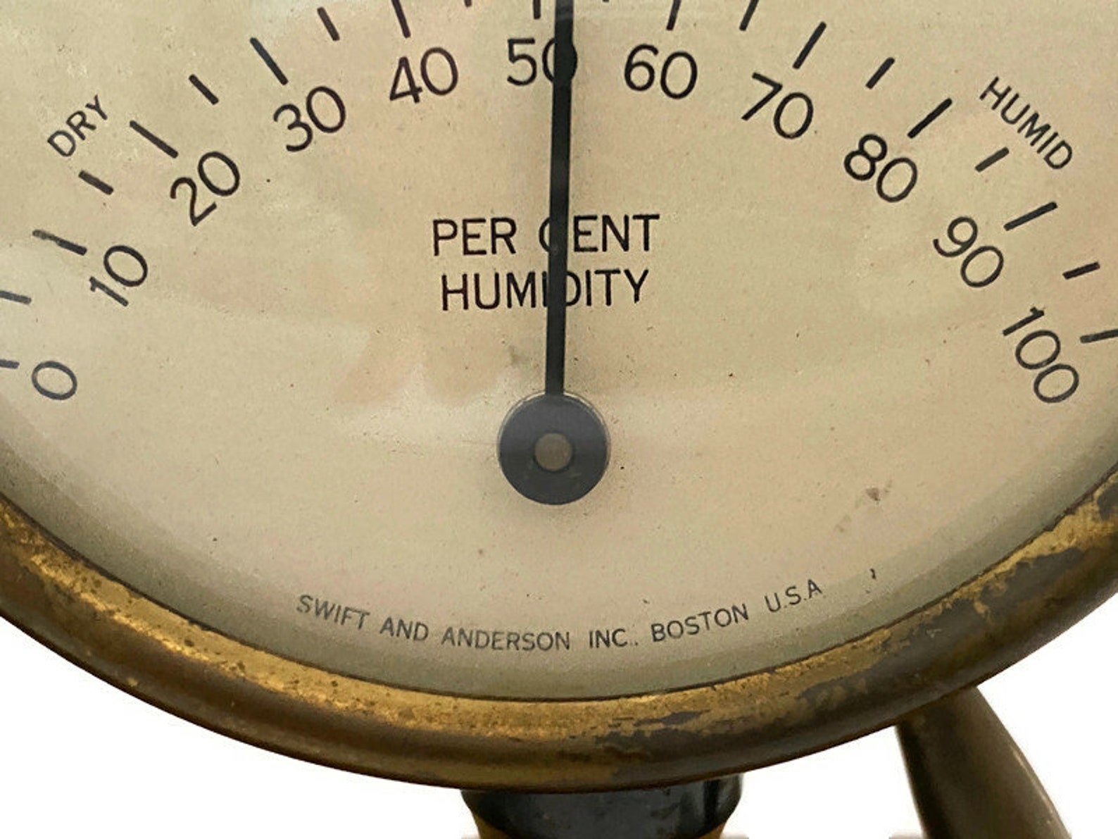 Vintage Barometer Thermometer Nautical Table Decor - Etsy