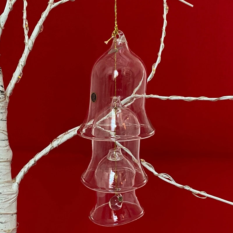 Glass Bell Ornament - Etsy