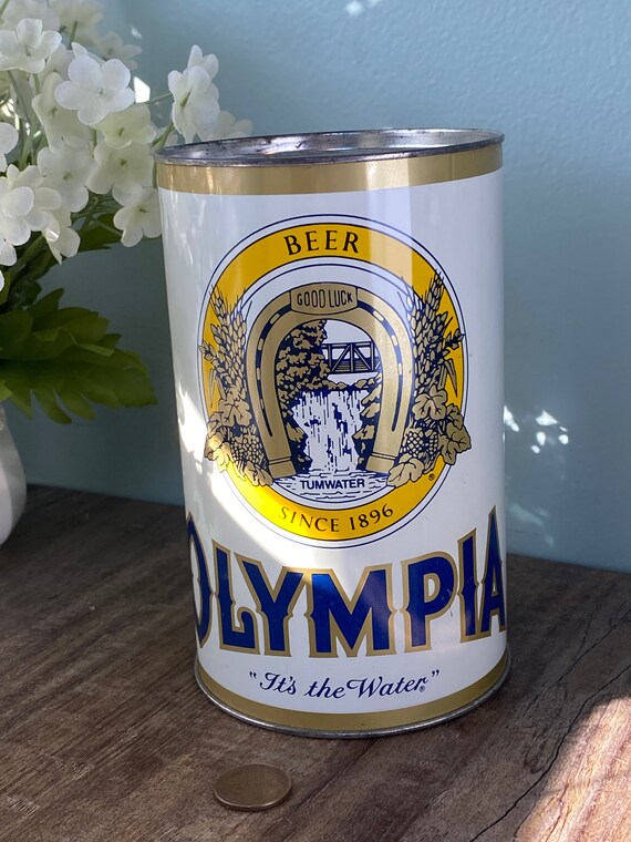 Vintage Olympia Beer Can Bank | Etsy