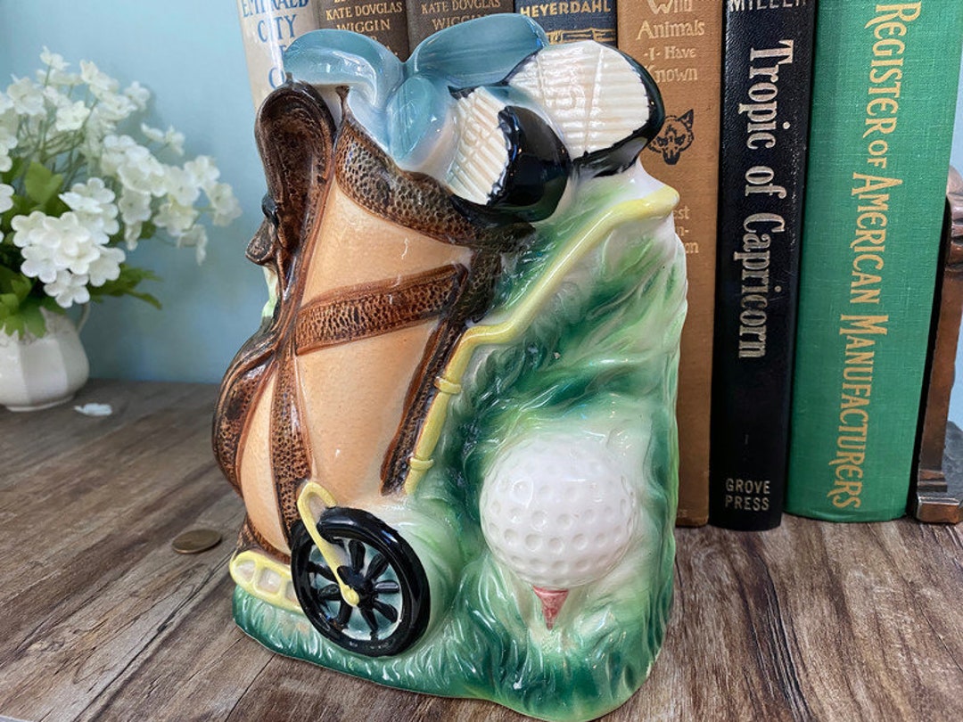 Midcentury Golf Ceramic Planter by Relpo - Etsy