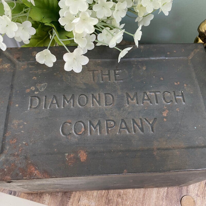 Antique Tin Box - Etsy