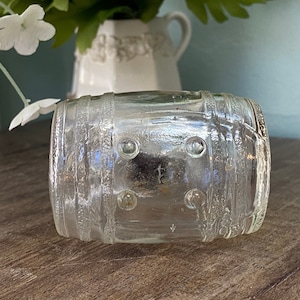 Vintage Barrel Figural Perfume Bottle With Metal Screw on Cap - Etsy