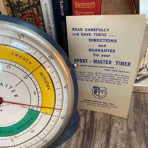 Vintage Sport Master Timer - Etsy