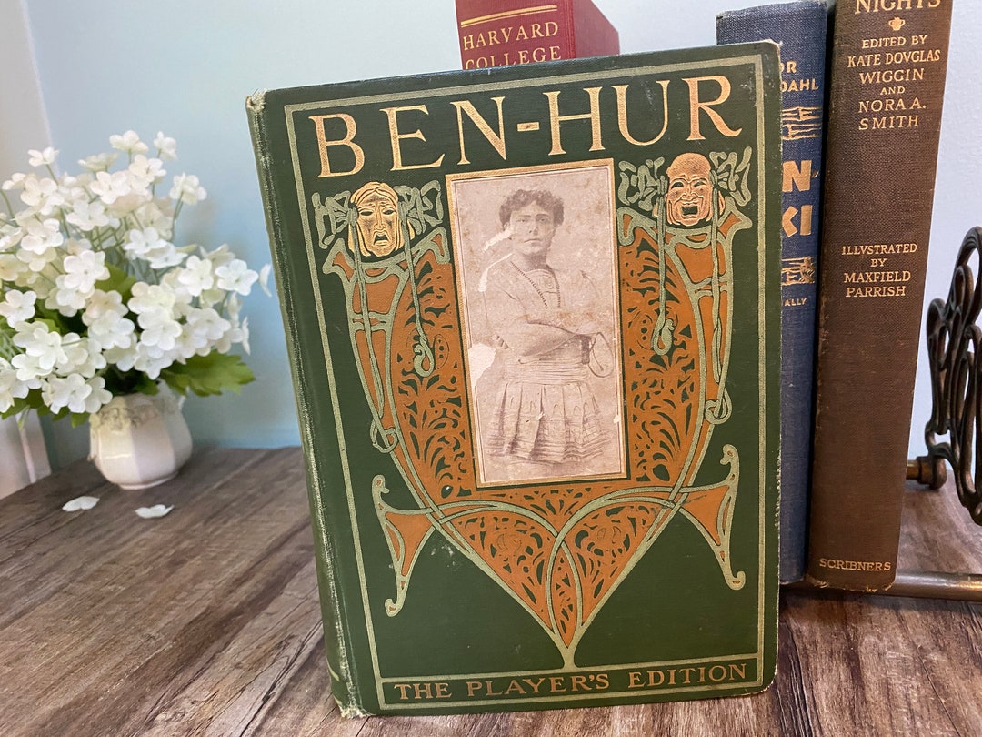 Antique Book, Ben-hur, the Players Edition, by Lew. Wallace 1904 - Etsy