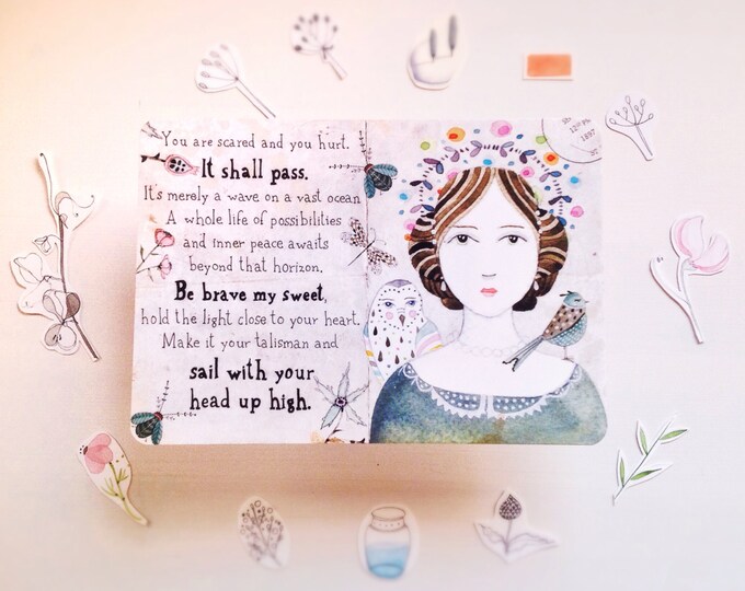 Lady of Prayers Postcard Set - Etsy