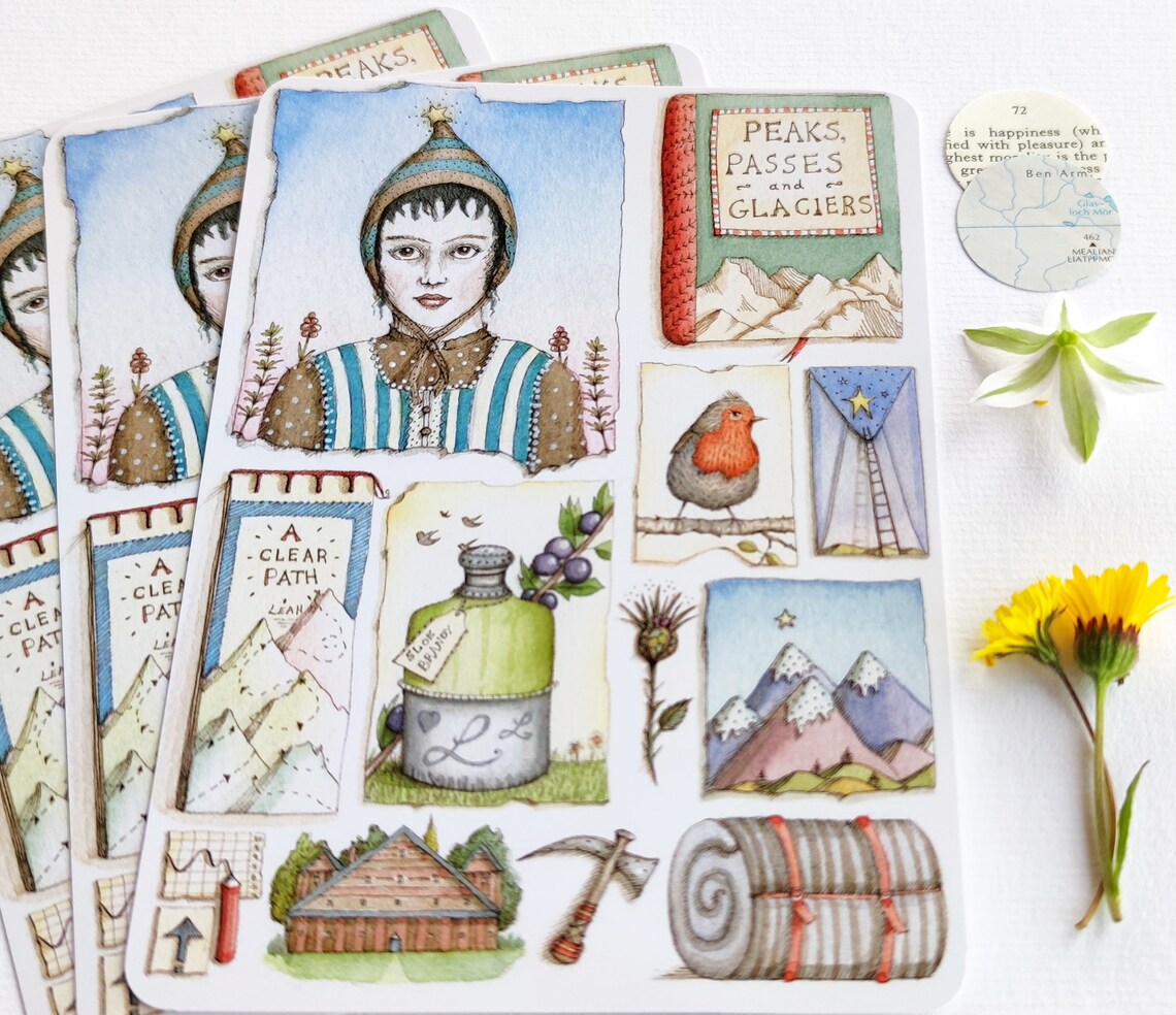 The Keeper's Journey Postcard Set - Etsy