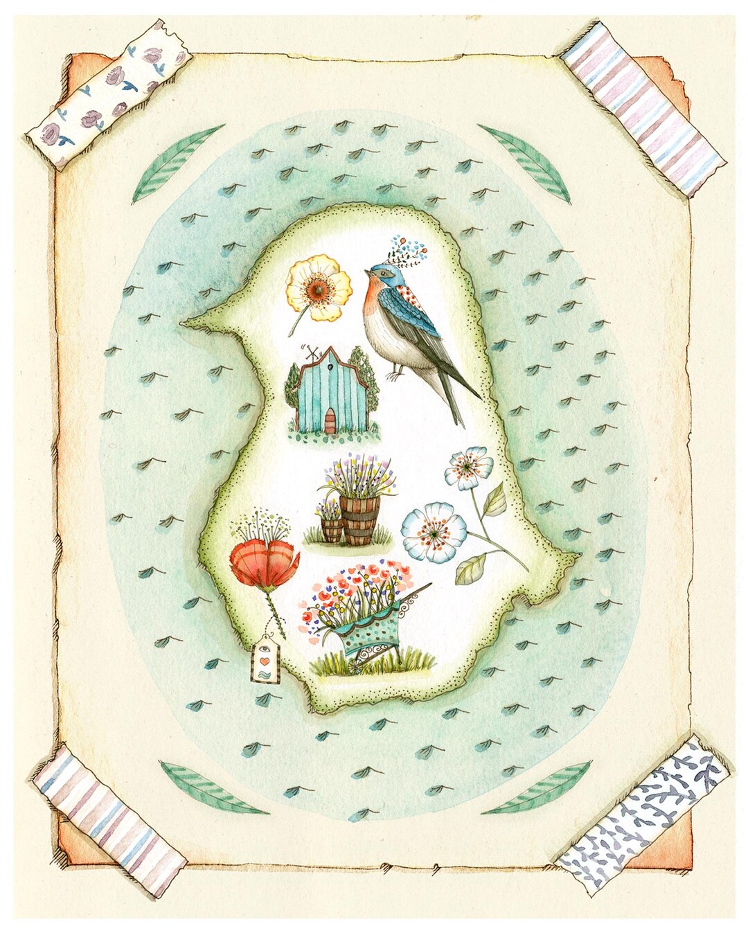 Haven - Print of Original Illustration - Etsy