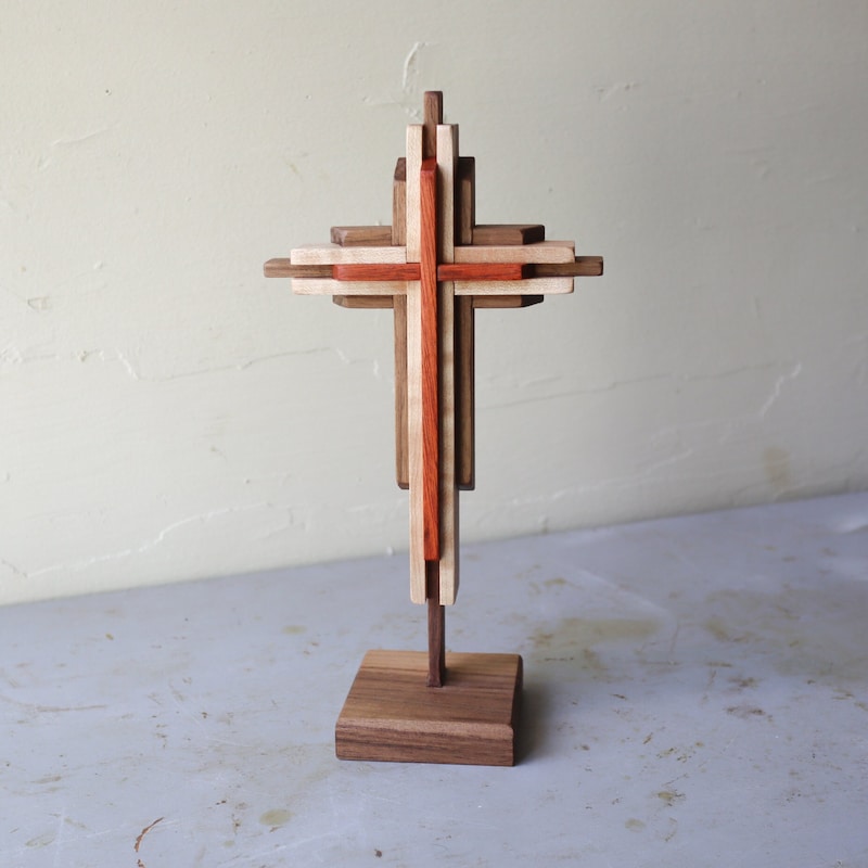 Wooden Cross Table Top - Etsy
