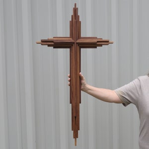 Walnut Wooden Crosses - Etsy