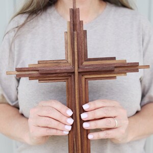 Walnut Wooden Crosses - Etsy