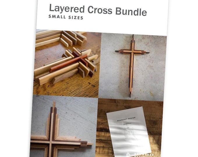 DIY 9-inch Wooden Cross Plans - Etsy