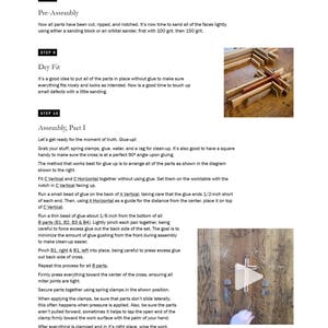 DIY 9-inch Wooden Cross Plans - Etsy