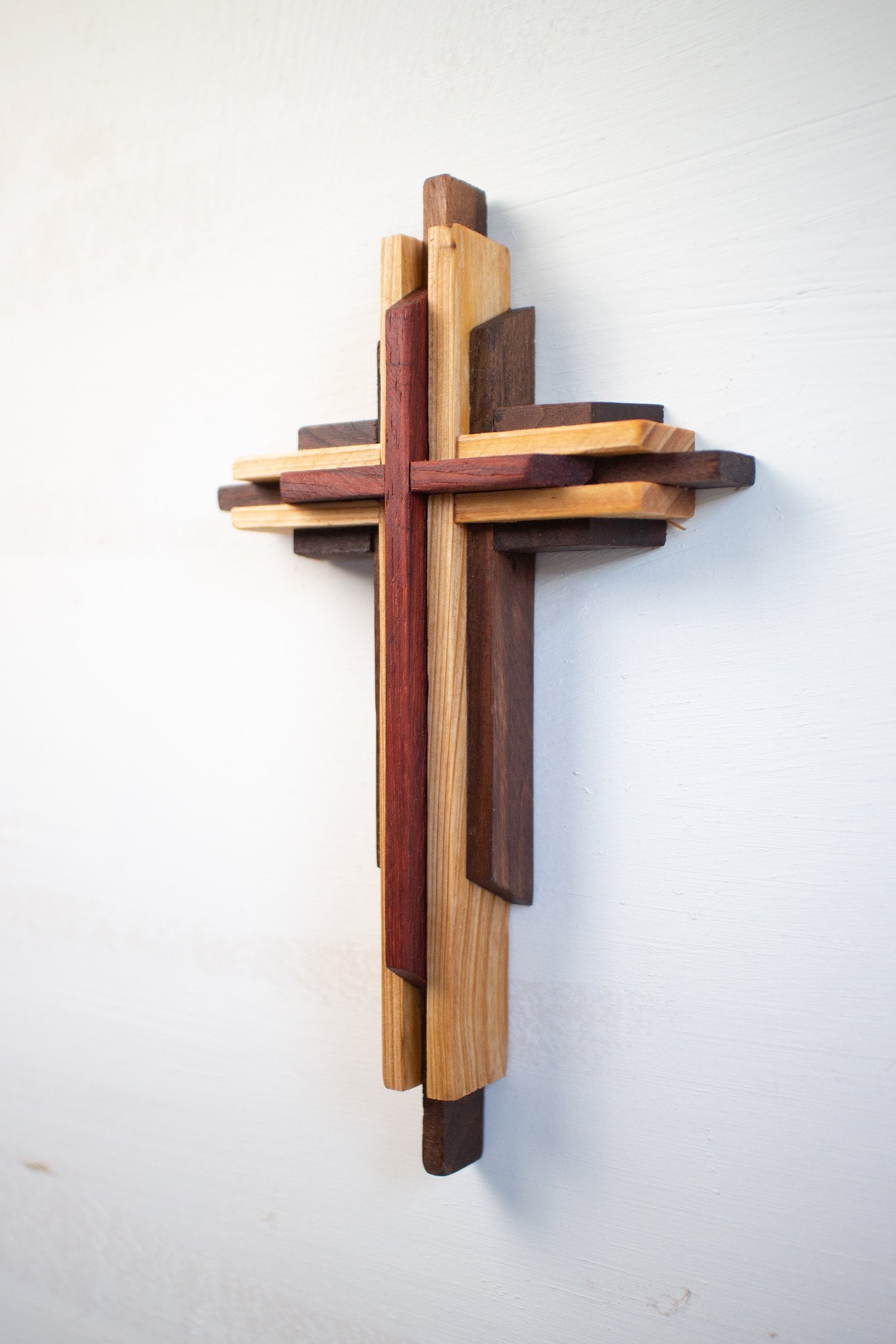 Small Layered Cross - Etsy