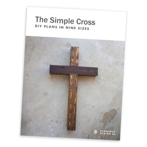 The Simple Cross DIY Plans In Nine Sizes | Etsy