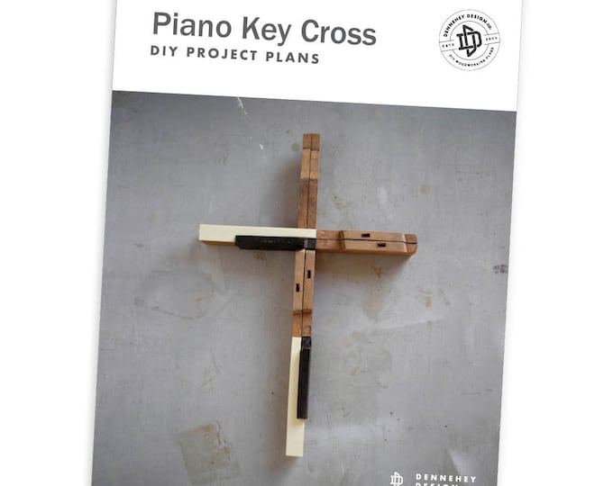 DIY 9-inch Wooden Cross Plans - Etsy