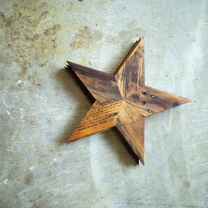Rustic Pallet Wood Star - Etsy