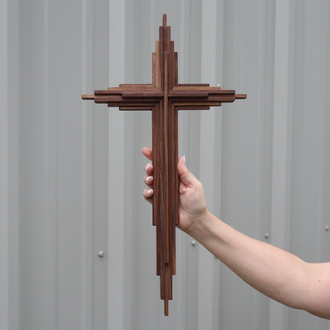Walnut Wooden Crosses - Etsy