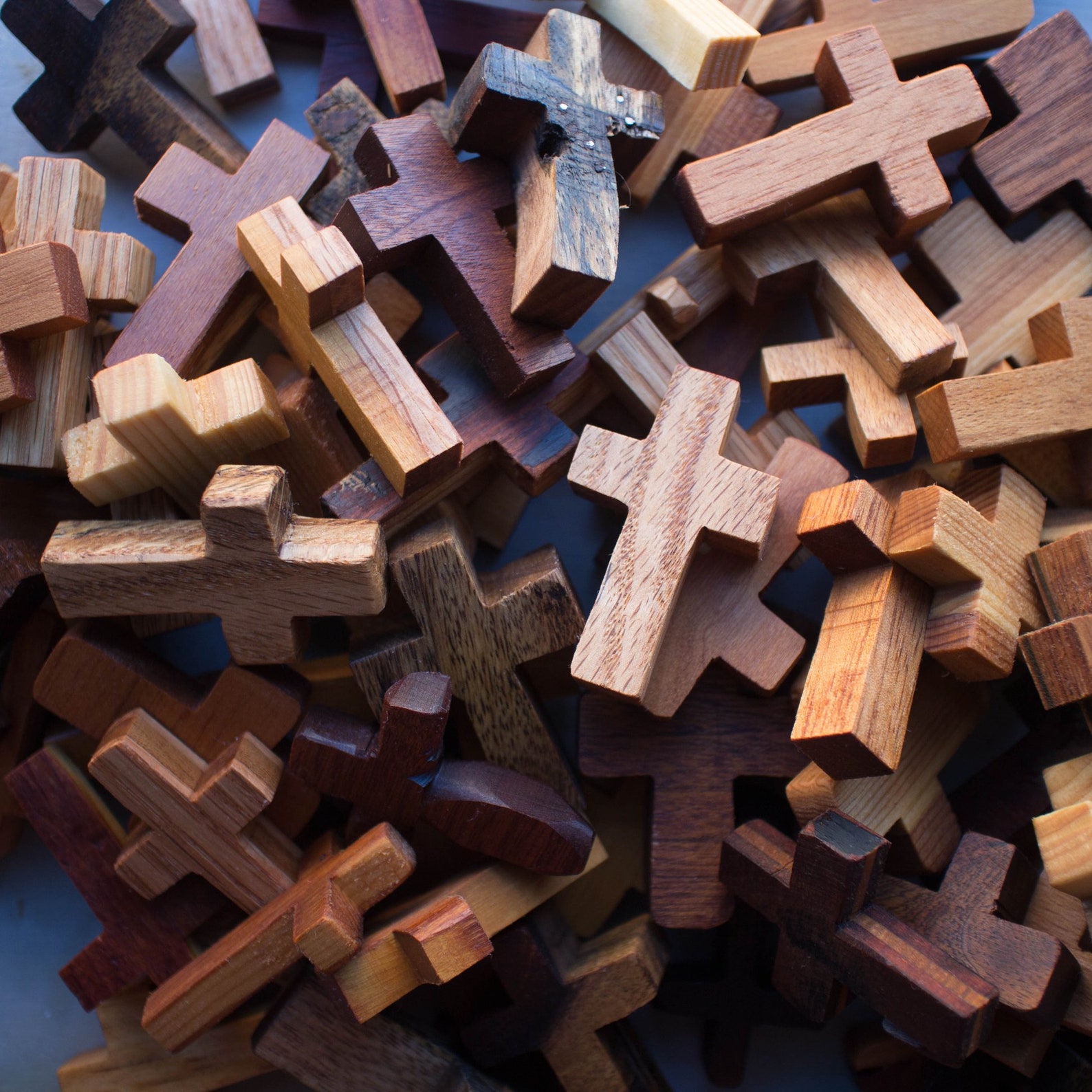 Handmade Wooden Pocket Cross - Etsy