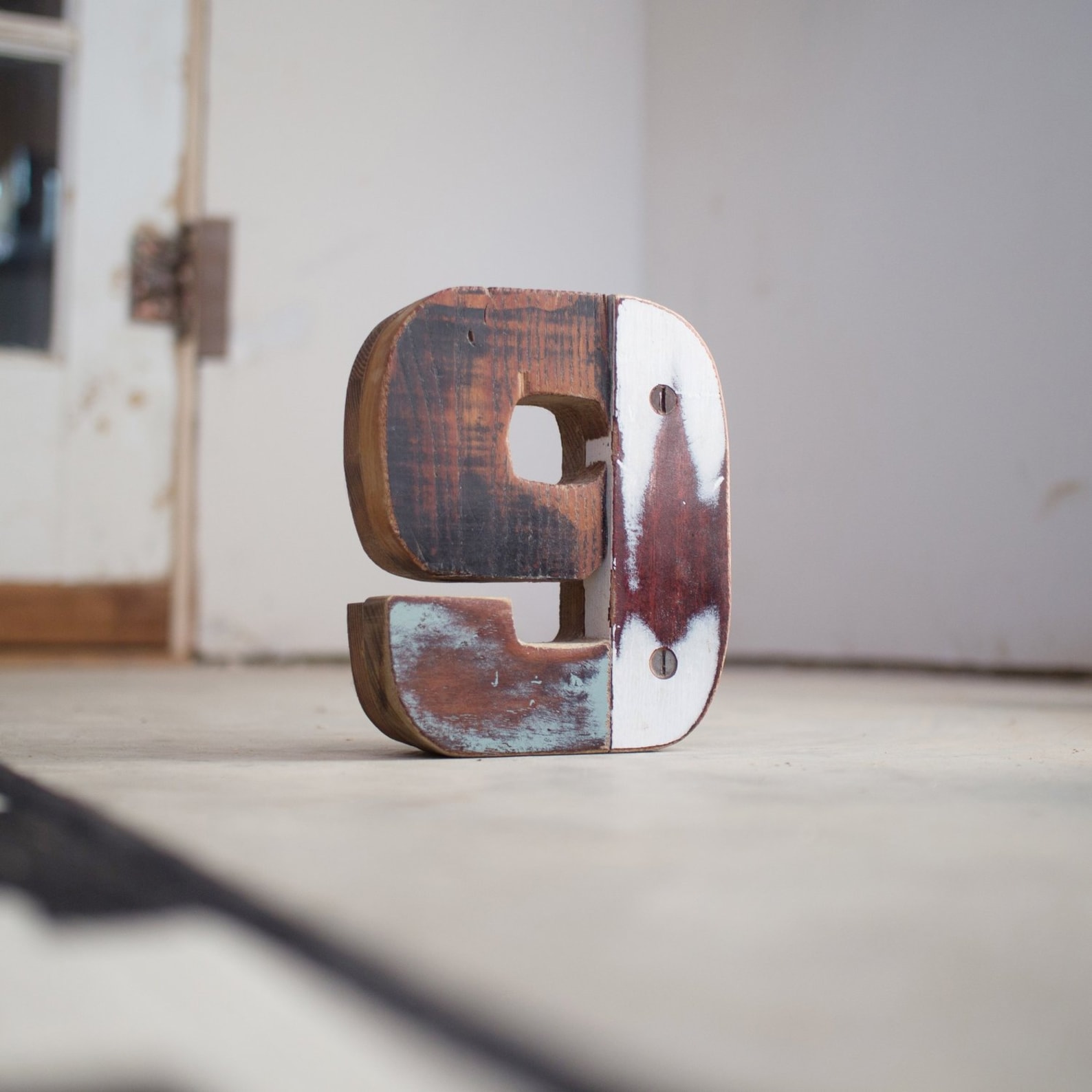Wooden Numbers & Symbols - Etsy