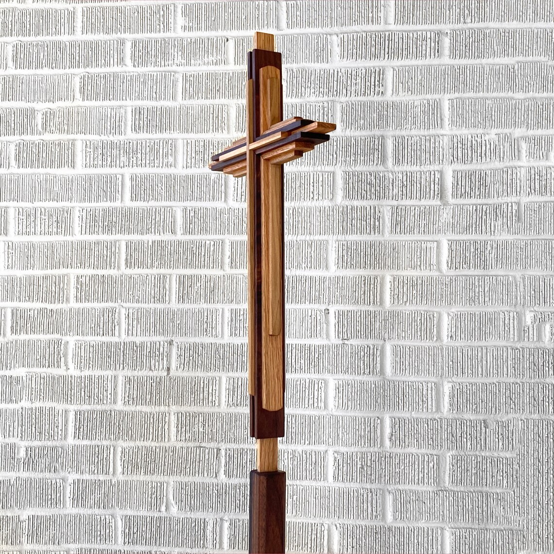 Processional Cross Handmade With Solid Wood - Etsy