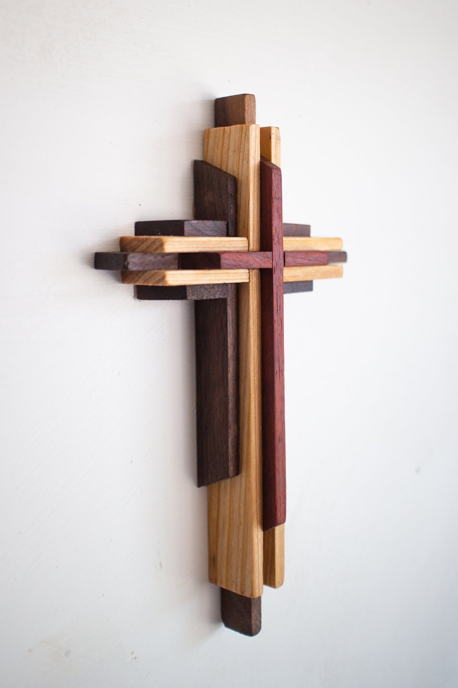 Small Layered Cross - Etsy