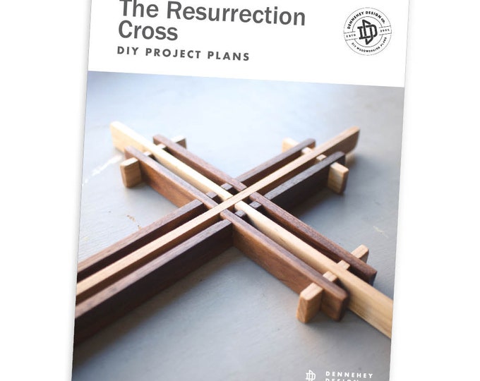DIY 9-inch Wooden Cross Plans - Etsy