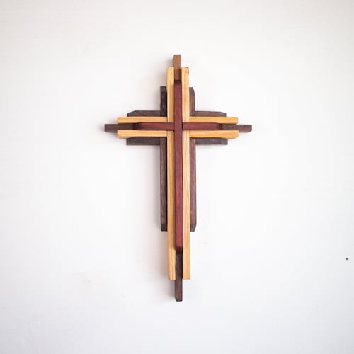 The Original Layered Cross - Etsy