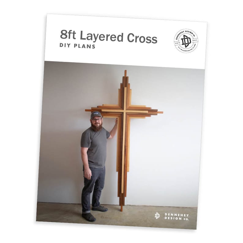 Eight-foot-tall DIY Wooden Cross Plans - Etsy UK