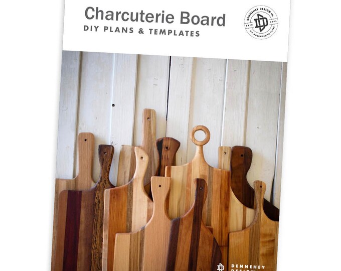 Charcuterie Board DIY Plans & Templates - Etsy