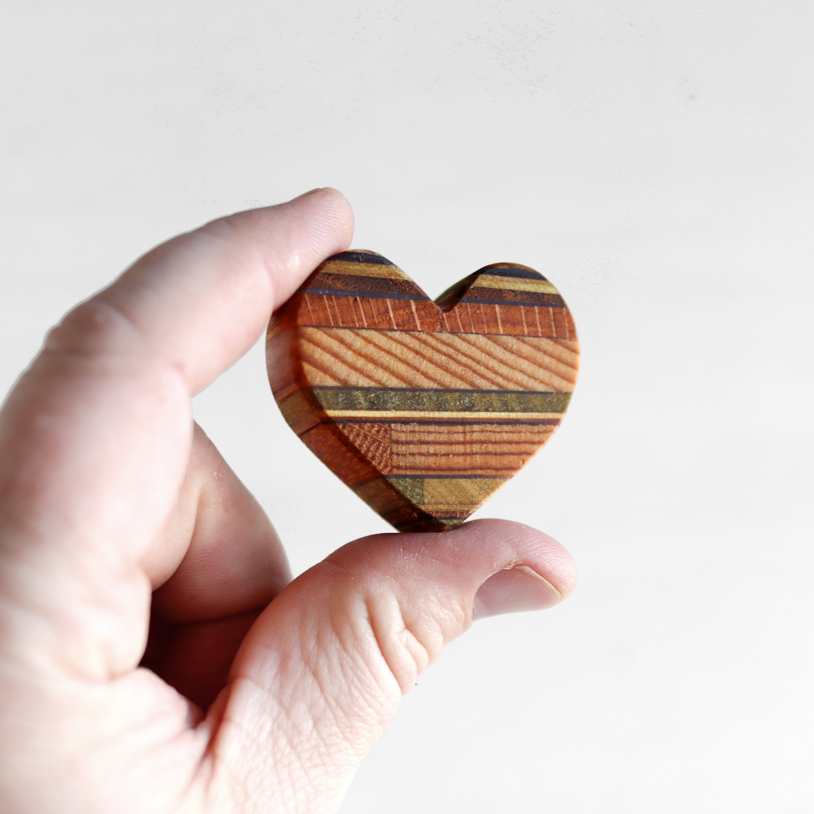 Handmade Wooden Hearts - Etsy