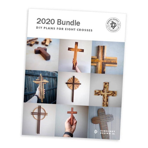 Layered Cross DIY Project Plan Bundle - Etsy