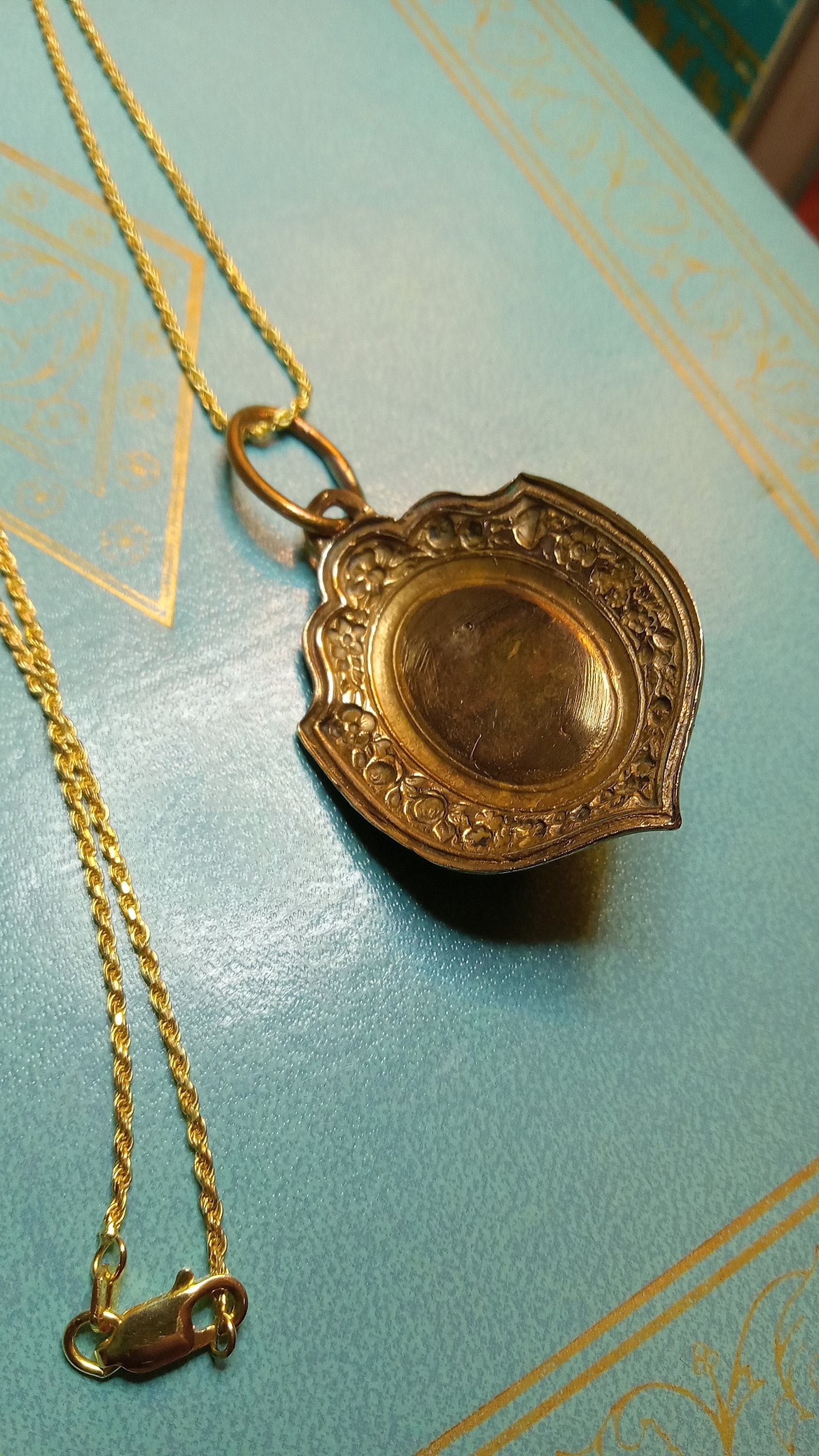 Victorian Gothic Amulet Long-horned Goat Pendant From the 1900's ...