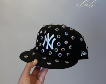 Blinged Out NY Yankees Baseball Cap - Etsy