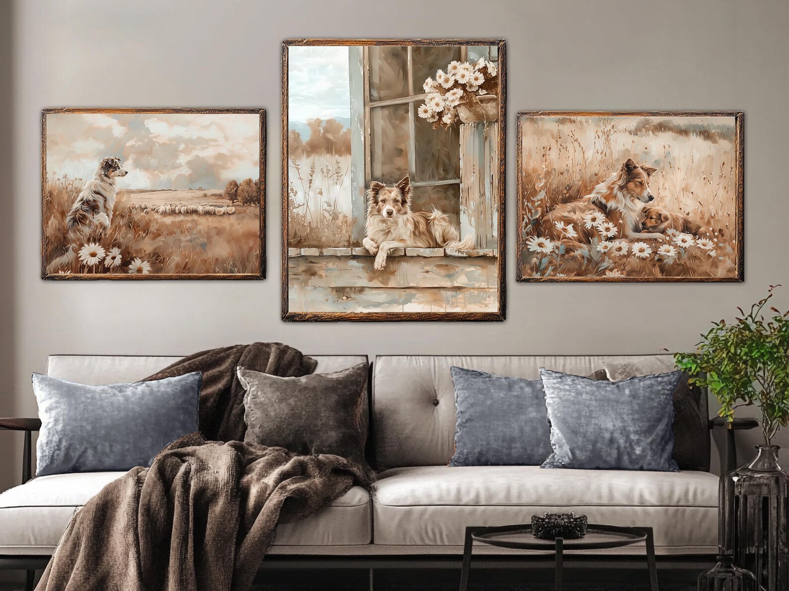 Printable Farmhouse Wall Art Bundle | Vintage Western Collection ...