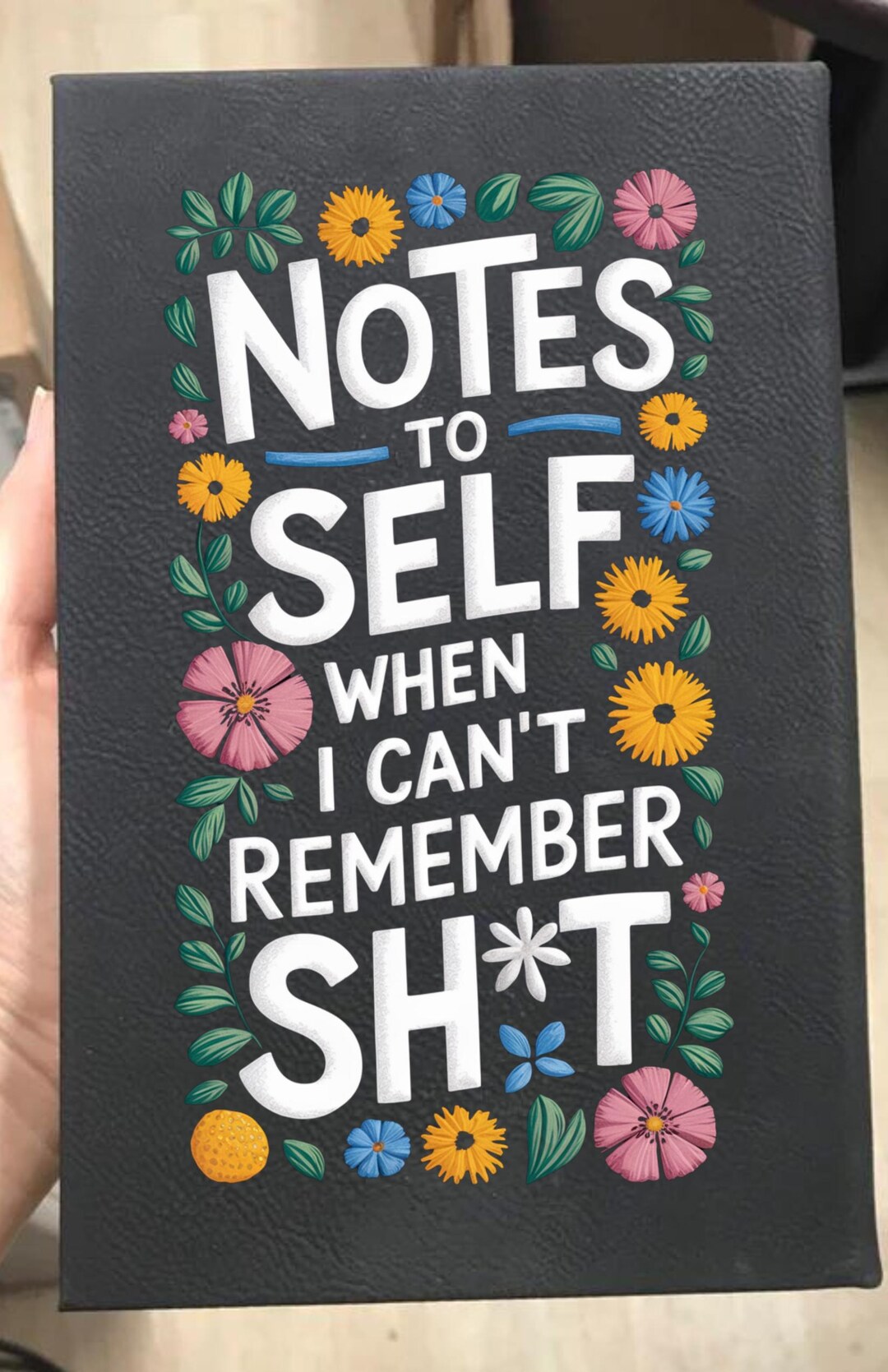 Journal,everyday Journal,adult Leatherette Journal,lined Note Pad ...