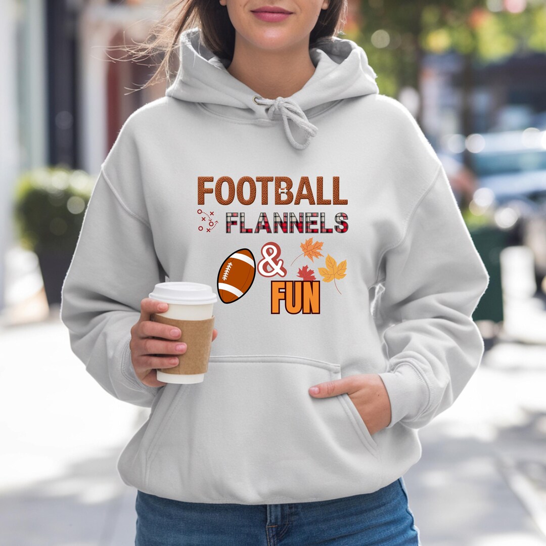 Football, Flannels & Fun PNG – Digital Download, Football PNG, Flannel ...