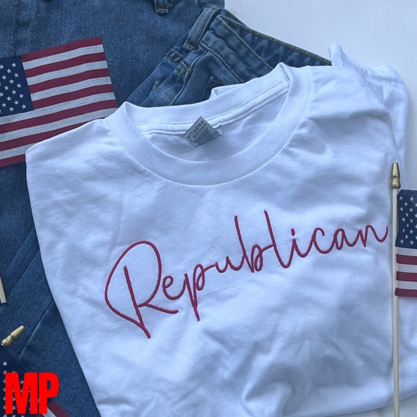 Embroidered Sweatshirt Trump - Etsy