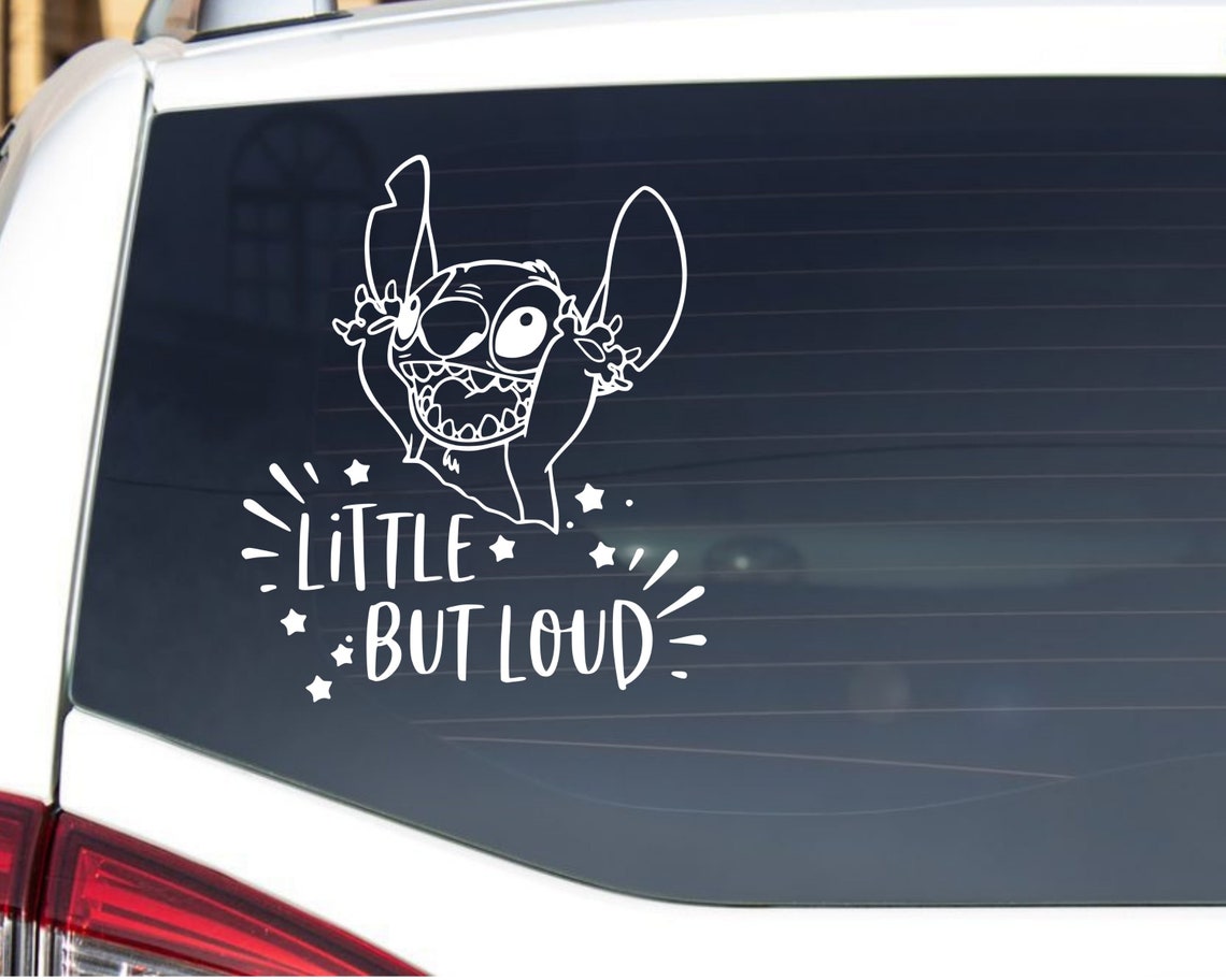 Stitch SVG, Stitch PNG, Stitch Clipart, Little but Loud Stitch SVG ...