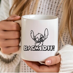 Stitch SVG, Stitch PNG, Stitch Clipart, Back off Stitch SVG, Funny Svg ...