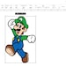 Luigi Svg, Png, Pdf, Dxf - Etsy