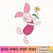 Piglet Svg, Png, Pdf, Eps, Dxf - Etsy