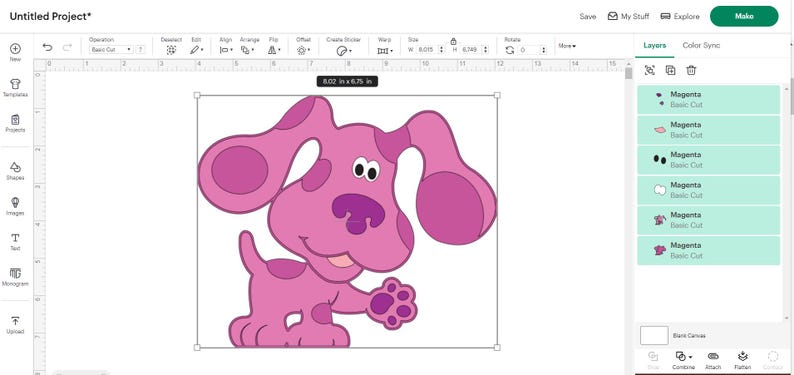 Magenta Svg, Png, Pdf, Eps, Dxf - Etsy