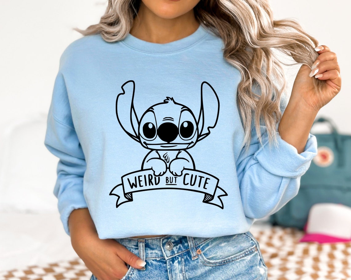 Stitch SVG, Stitch PNG, Stitch Clipart, Stay Weird Stitch SVG, Cut ...