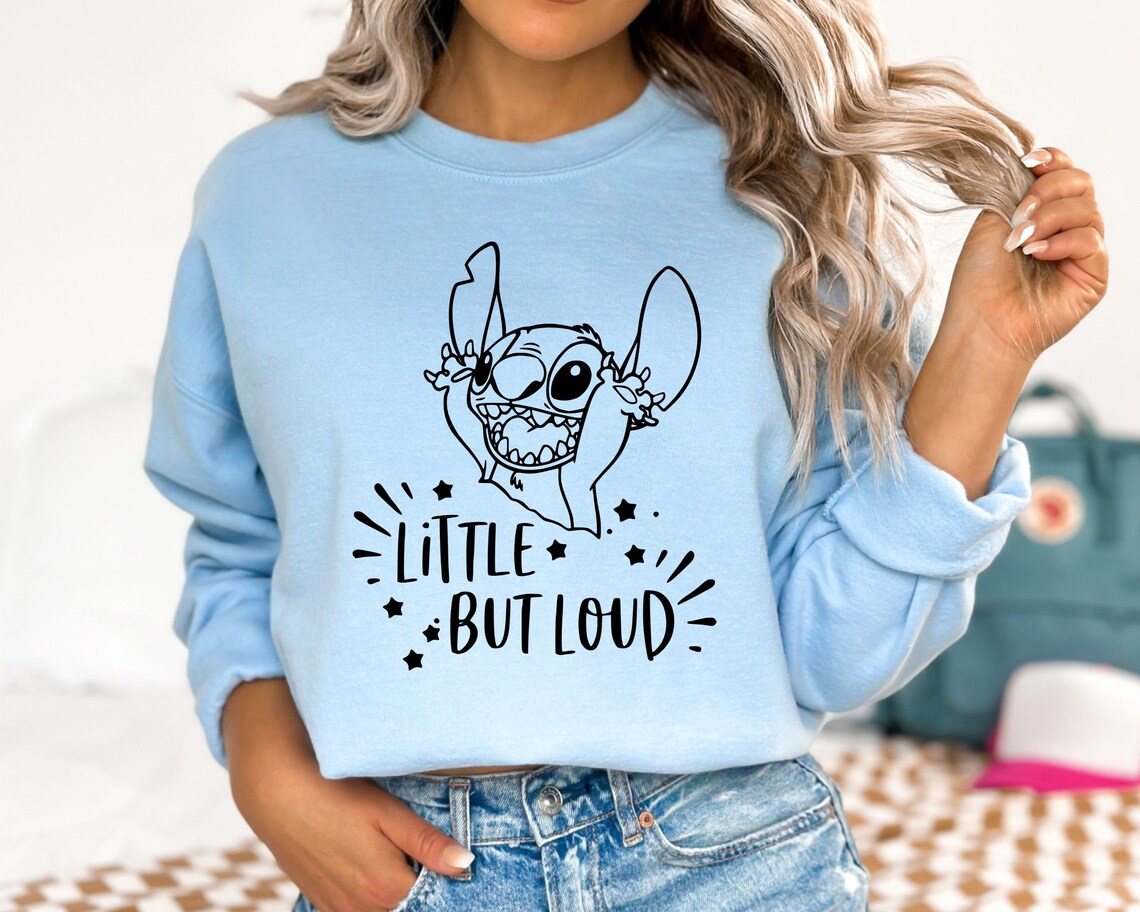 Stitch SVG, Stitch PNG, Stitch Clipart, Little but Loud Stitch SVG ...