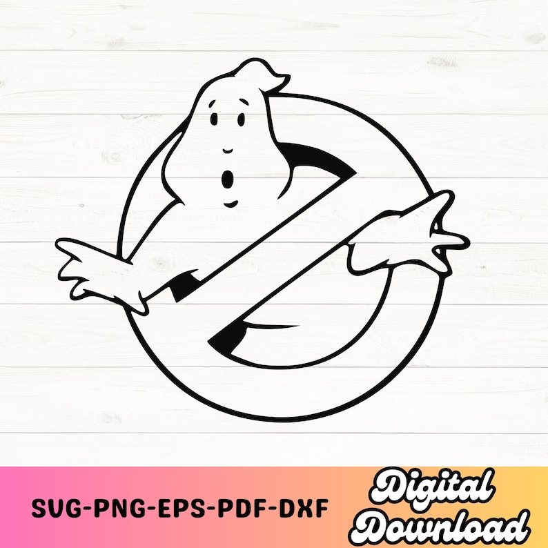 Ghostbusters Svg, Png, Pdf, Eps, Dxf - Etsy