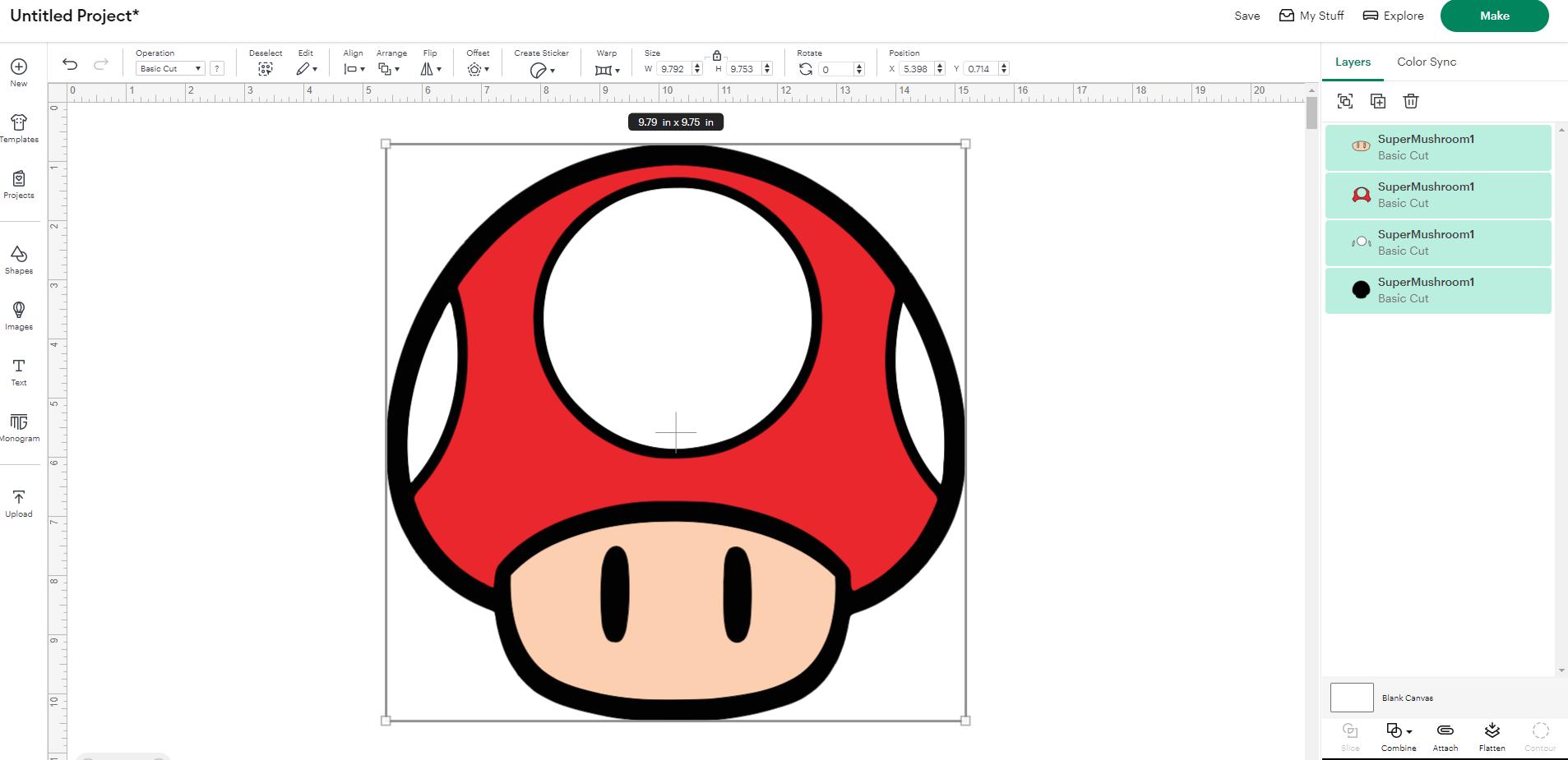 Super Mushroom- Svg, Png, Pdf, Dxf - Etsy