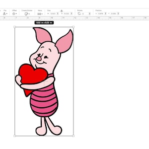 Piglet Svg, Png, Pdf, Eps, Dxf - Etsy