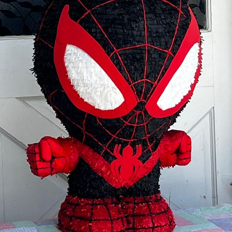 Spiderman Pinata - Etsy