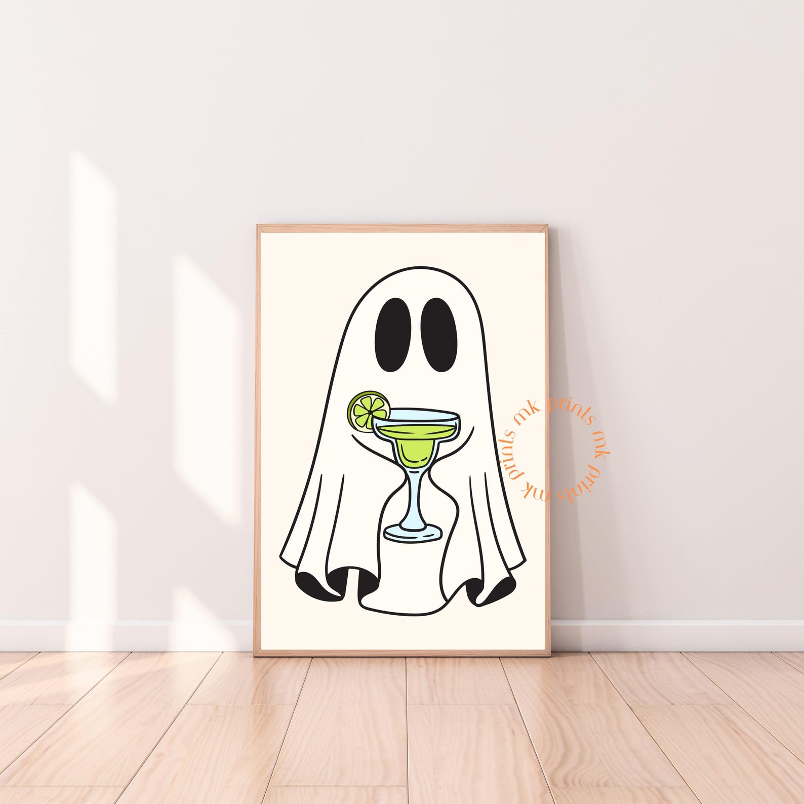 Girly Boozy Cocktail Ghost Halloween Prints - Etsy