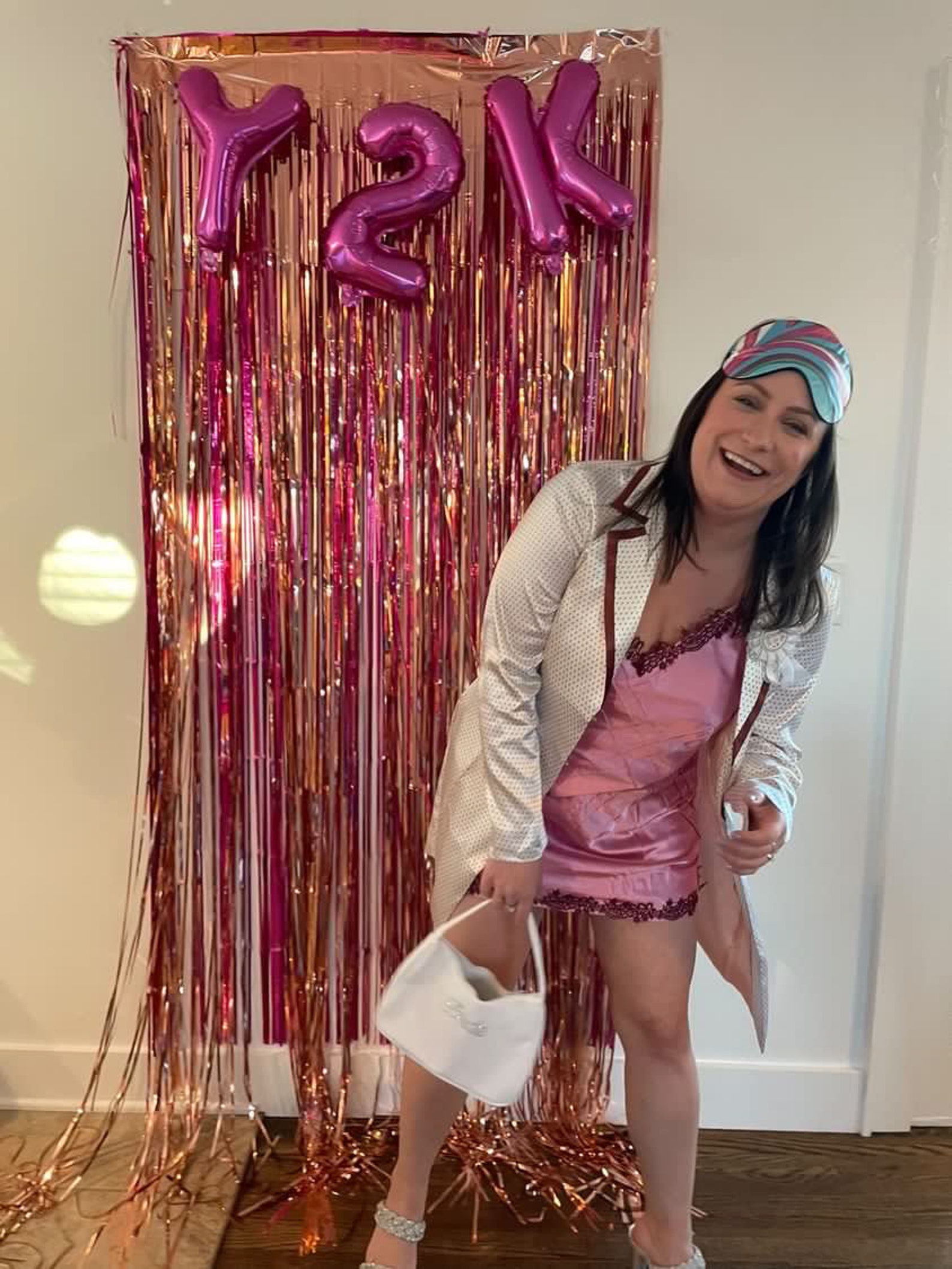 Pink 13 Going on 30 Inspired Jenna Rink Slip Dress- Perfect for 30th ...